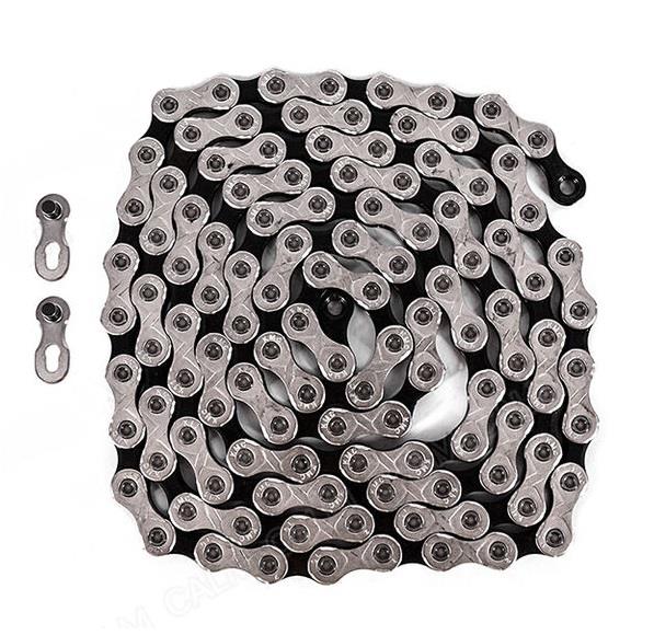 Kmc X11 118L 11li Zincir + CL555R Powerlink Gümüş-Siyah Kutusuz - Kmc - Zincir ve Zincir Ekleri ...