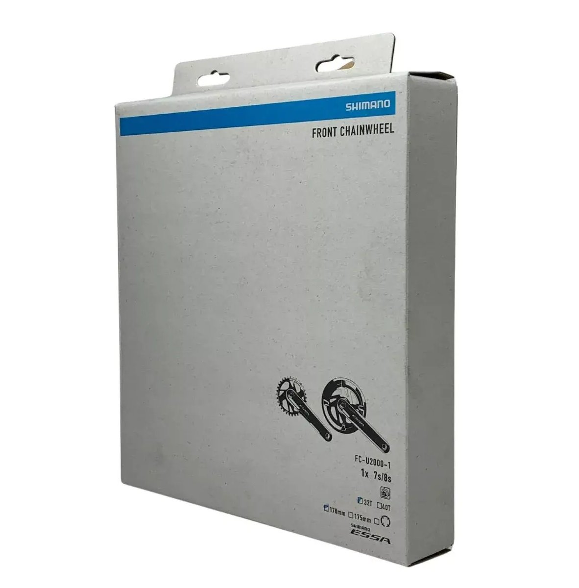 Shimano ESSA FC-U2000-1 170mm 32T 1x7/8s Uyumlu Tekli Aynakol Siyah ...